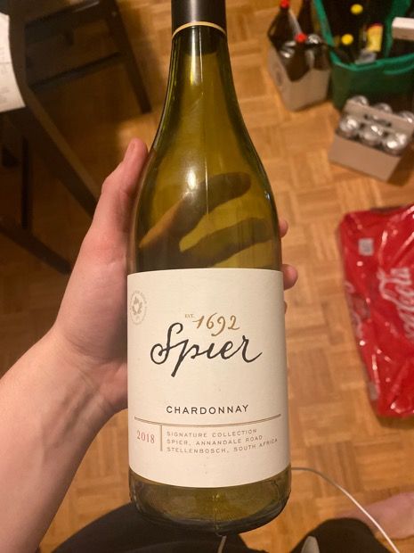 2017 Spier Signature Chardonnay Pinot Noir, South Africa, Western Cape ...