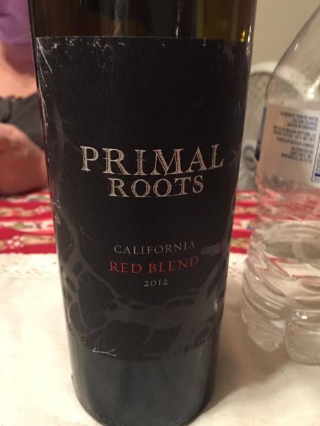 2012 Primal Roots Red Wine, USA, California - CellarTracker