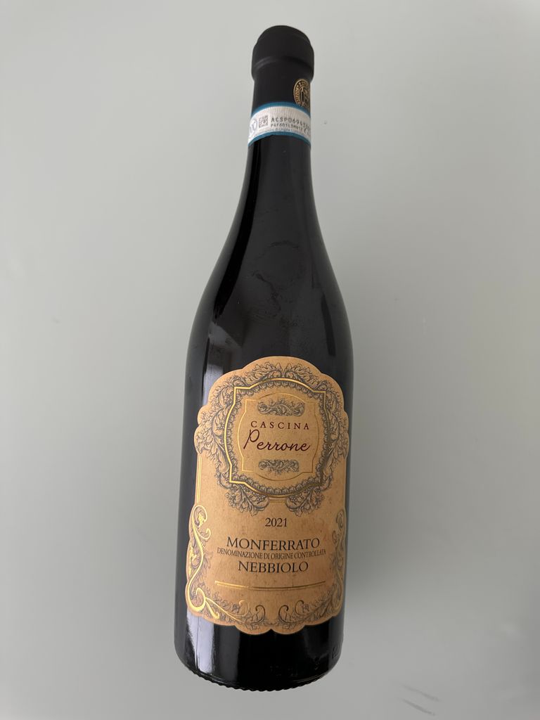 2021 Cascina Perrone Nebbiolo Monferrato, Italy, Piedmont, Monferrato ...
