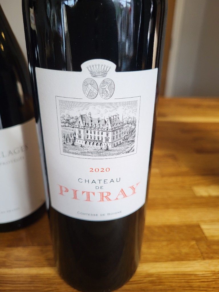 2020 Château de Pitray, France, Bordeaux, Libournais, Castillon Côtes ...