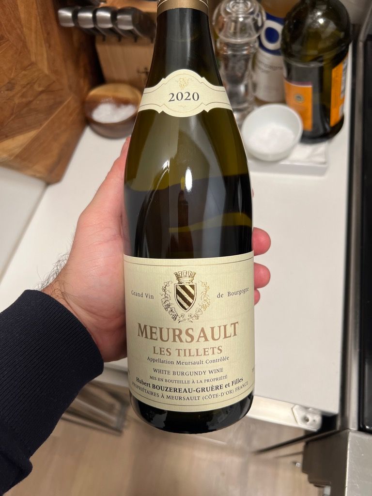2020 Hubert Bouzereau-Gruère et Filles Meursault, France, Burgundy ...