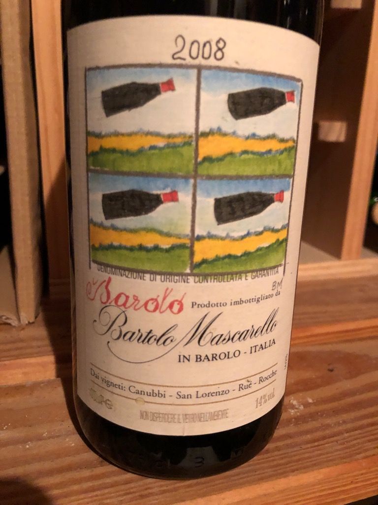 2008 Bartolo Mascarello Barolo Art Label, Italy, Piedmont, Langhe ...