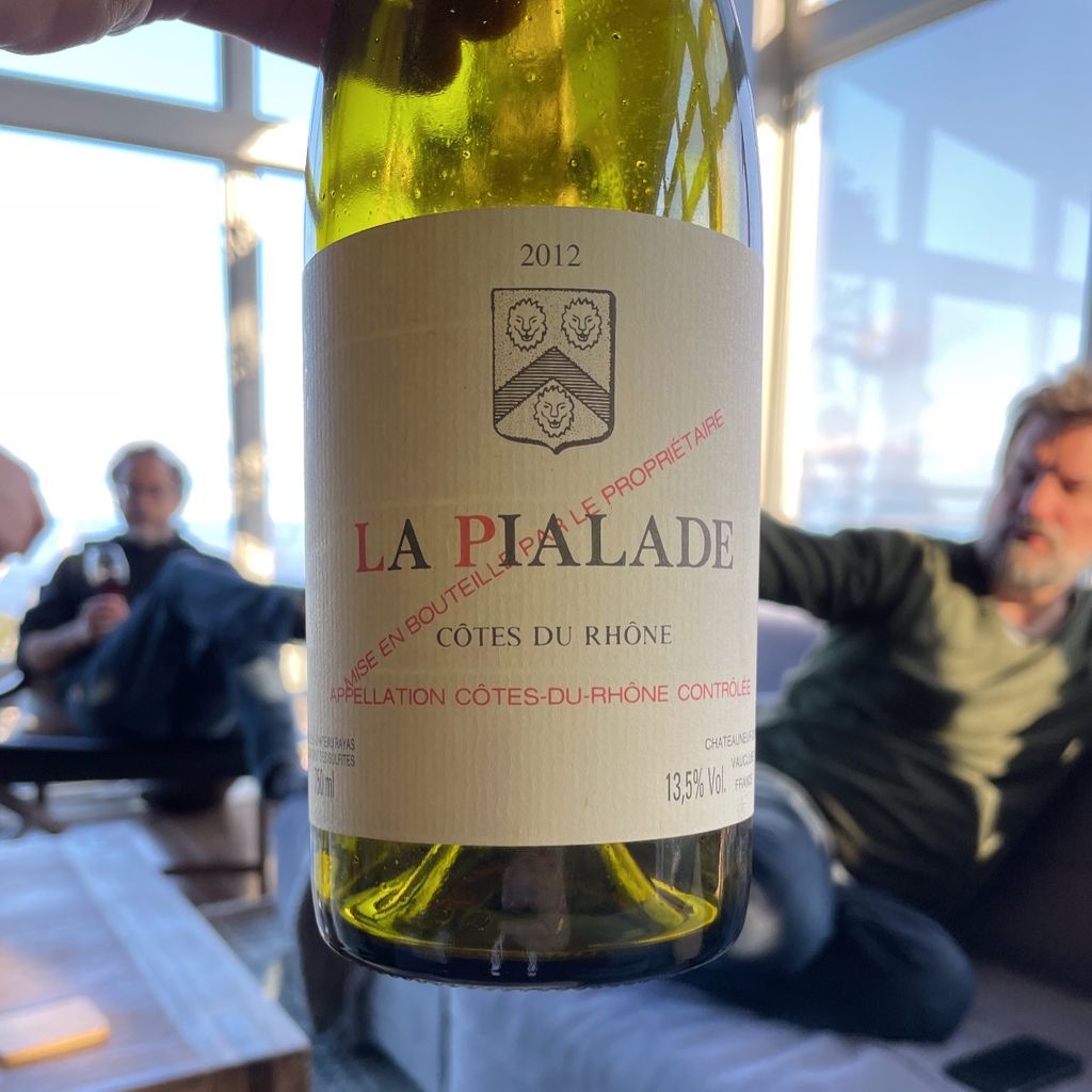 2012 Château Rayas Côtes du Rhône La Pialade, France, Rhône, Southern ...