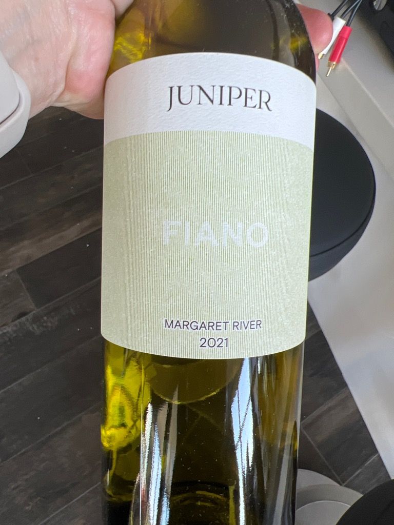 2023 Juniper Estate Fiano Canvas, Australia, Western Australia, South ...