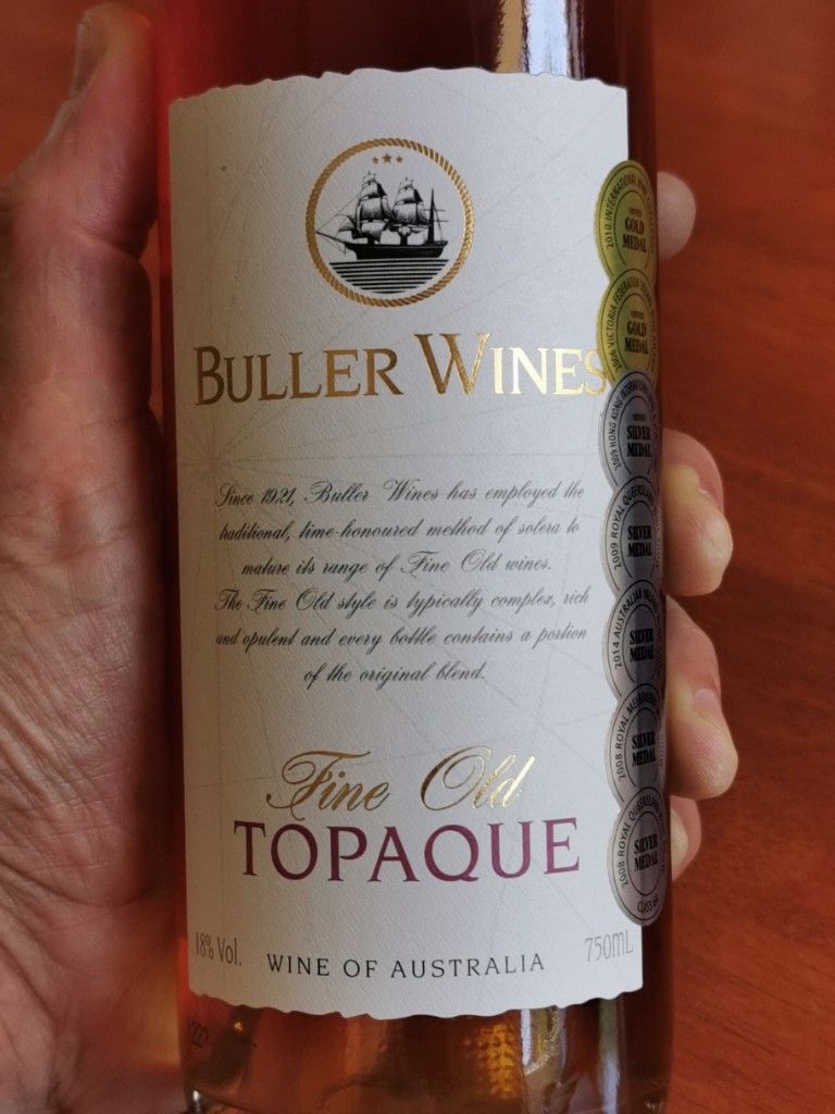 NV Andrew Buller Wines Tokay Fine Old Topaque, Australia, Victoria ...