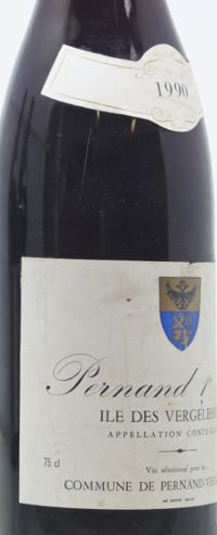 1990 Commune de Pernand Vergelesses Pernand-Vergelesses 1er Cru Ile des ...