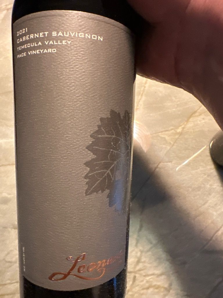 2021 Leoness Cellars Cabernet Sauvignon Pace Vineyard, USA, California ...