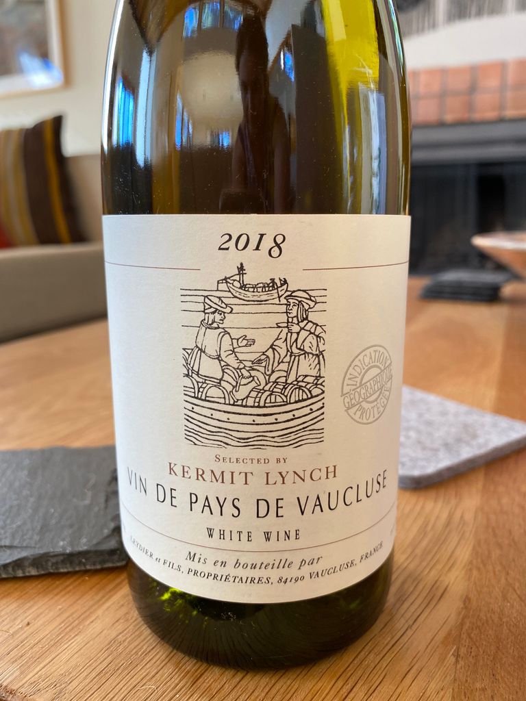 2020 Kermit Lynch Selections Vaucluse Blanc, France, Rhône, Southern ...