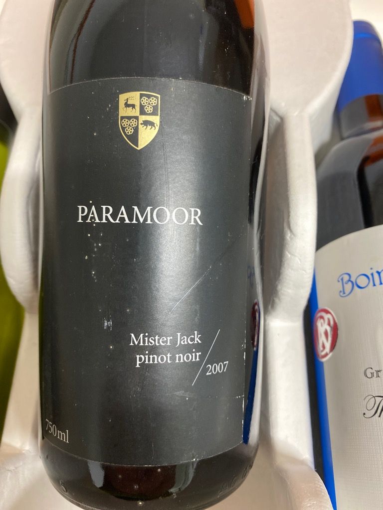 2007 Paramoor Pinot Noir Mister Jack, Australia, Victoria, Port Phillip ...