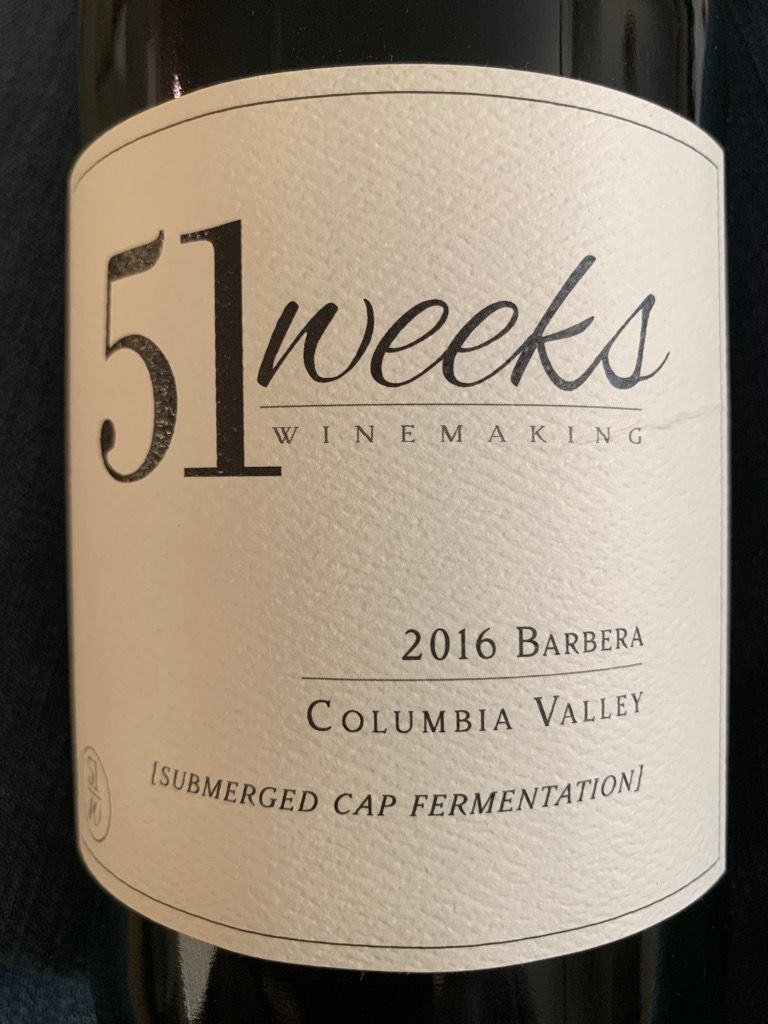 2016 51 Weeks Winemaking Barbera Rosé, USA, Oregon - CellarTracker