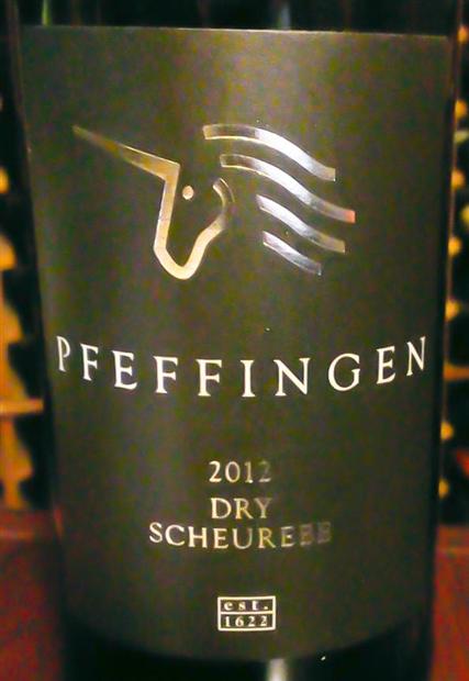 2013 Weingut Pfeffingen Scheurebe Dry, Germany, Pfalz - CellarTracker