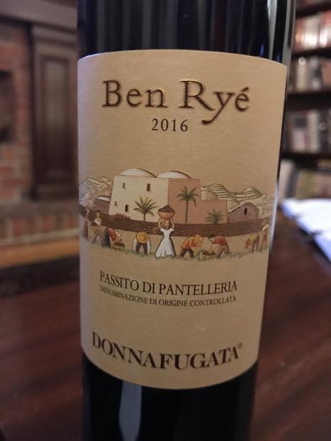 2016 Donnafugata Passito di Pantelleria Ben Ryé, Italy, Sicily, Passito ...