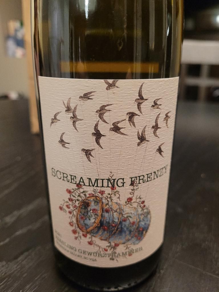 2021 The Hatch Screaming Frenzy Riesling Gewurztraminer, Canada ...