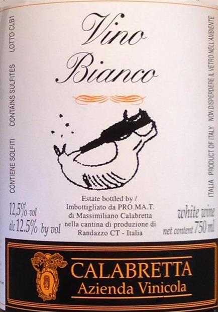 2020 Calabretta Terre Siciliane Cala Cala, Italy, Sicily, Terre ...