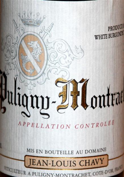 2005 Jean-Louis Chavy Puligny-Montrachet, France, Burgundy, Côte de ...