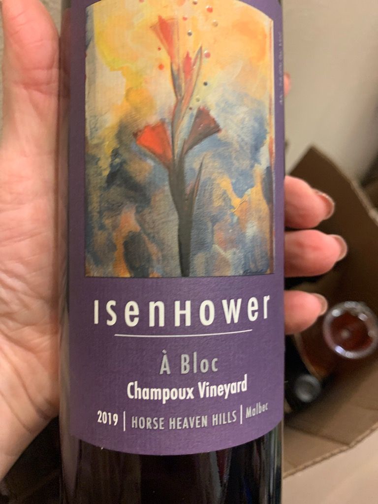 2019 Isenhower Cellars Malbec "A Bloc" Champoux Vineyard, USA ...