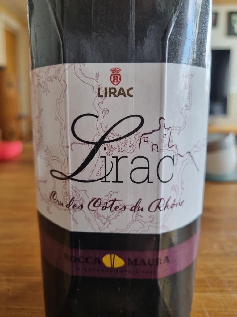 2022 Rocca Maura Lirac Cru des Côtes du Rhône, France, Rhône, Southern ...