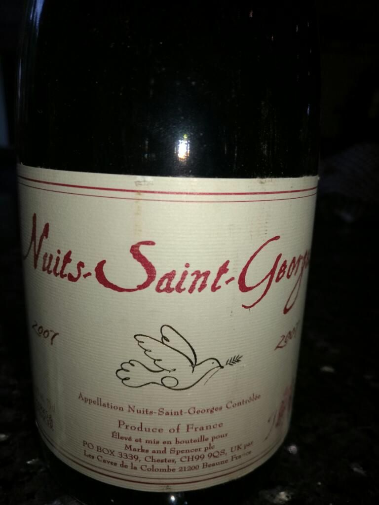 2005 Marks & Spencer Nuits St. Georges, France, Burgundy, Côte de Nuits ...
