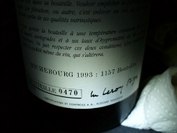 1993 Domaine Leroy Richebourg, France, Burgundy, Côte de Nuits ...
