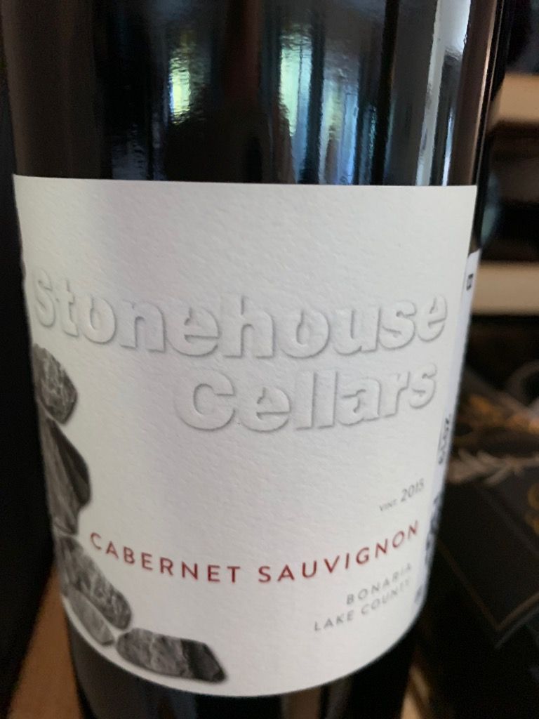 2015 Stonehouse Cellars Cabernet Sauvignon Coyote's Reserve, USA ...