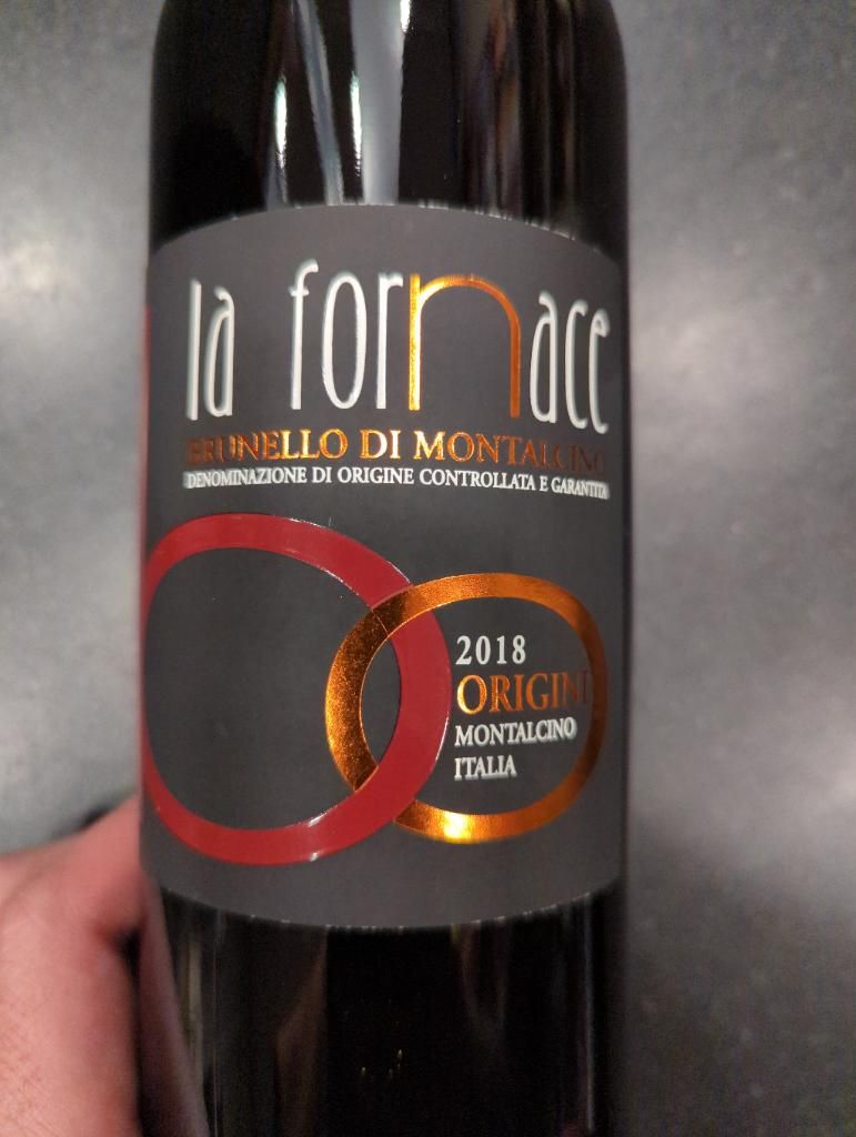 2019 La Fornace Brunello di Montalcino Origini, Italy, Tuscany ...
