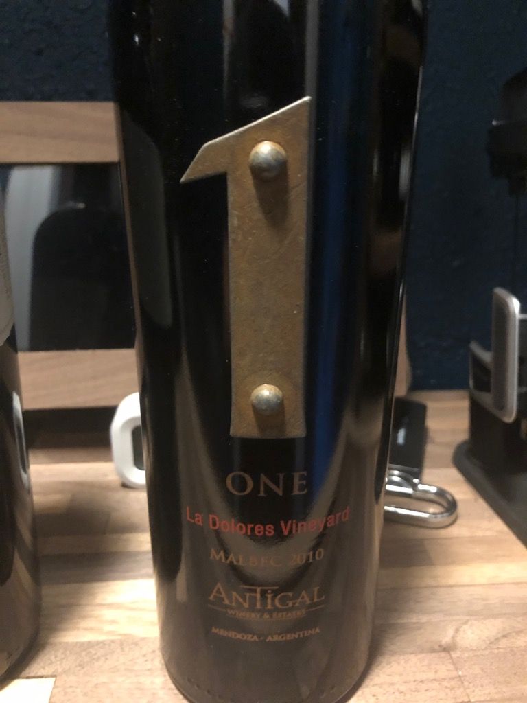 2017 Antigal Malbec 1 La Dolores Vineyard, Argentina, Mendoza ...
