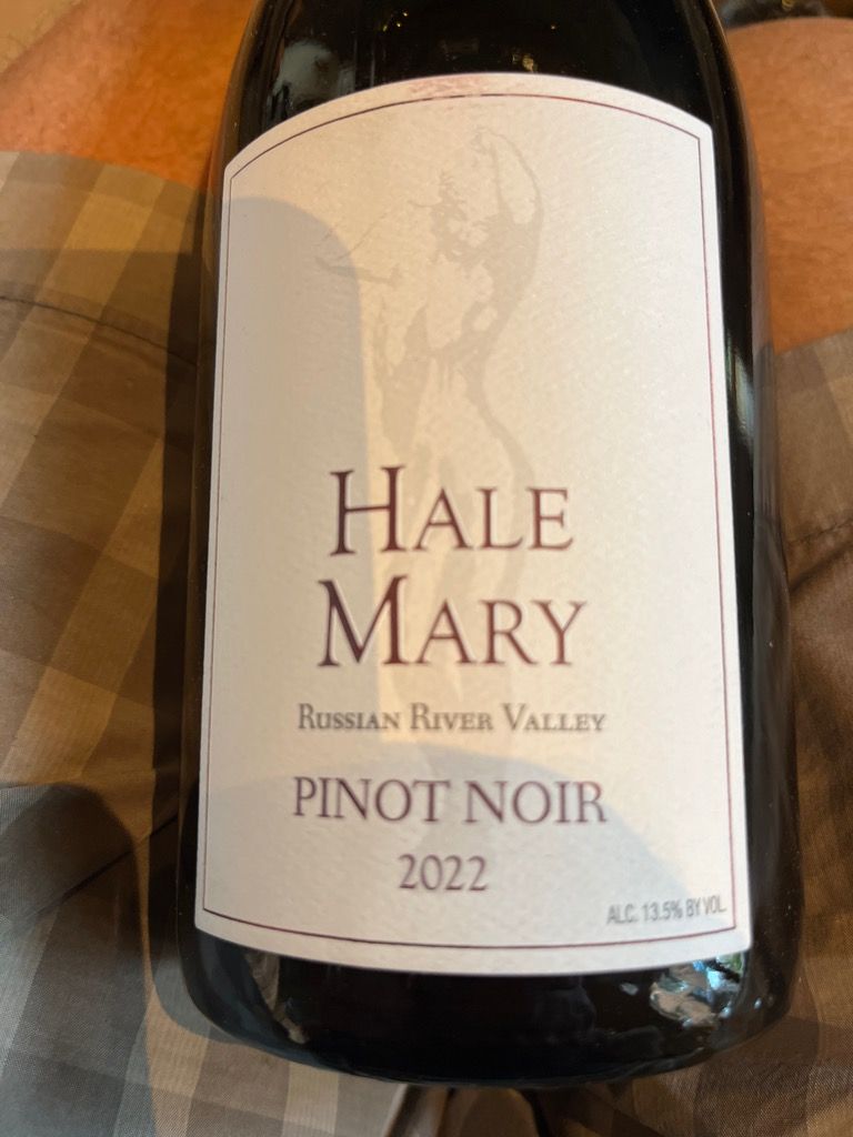 2022 Hale Mary Pinot Noir, USA, California, Sonoma County, Russian ...