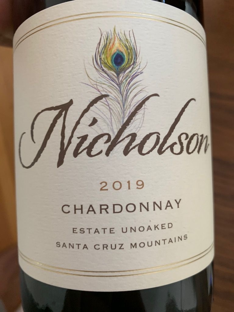 2018 Nicholson Vineyards Unoaked Chardonnay, USA, California, Central ...