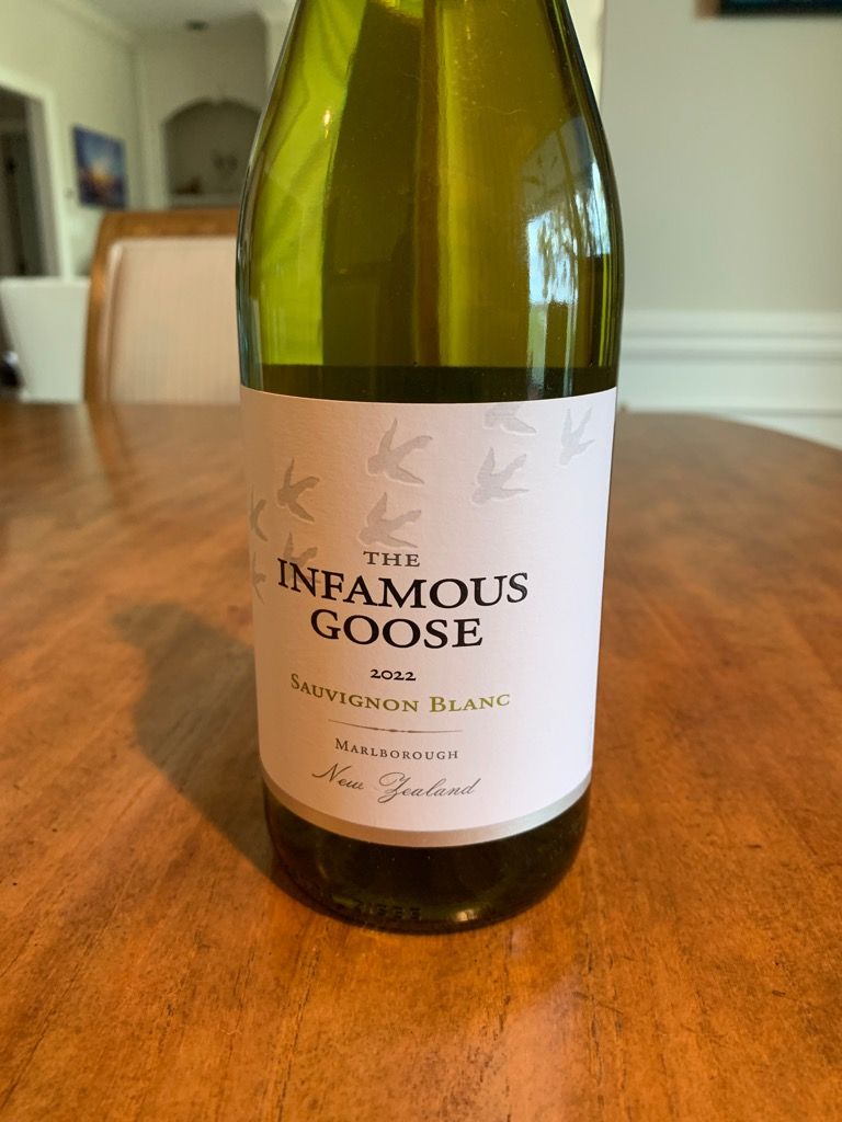 2022 Mother Goose Wines Sauvignon Blanc The Infamous Goose, New Zealand ...