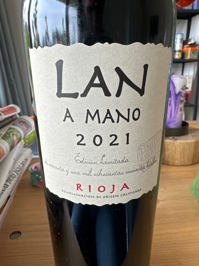 2021 Bodegas LAN Rioja Lan a Mano Edicion Limitada, Spain, La Rioja, La ...