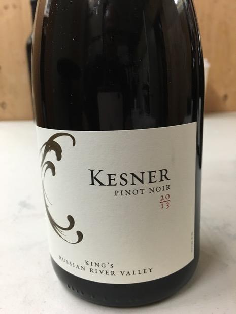 2013 Kesner Pinot Noir Kings, USA, California, Sonoma County, Russian ...