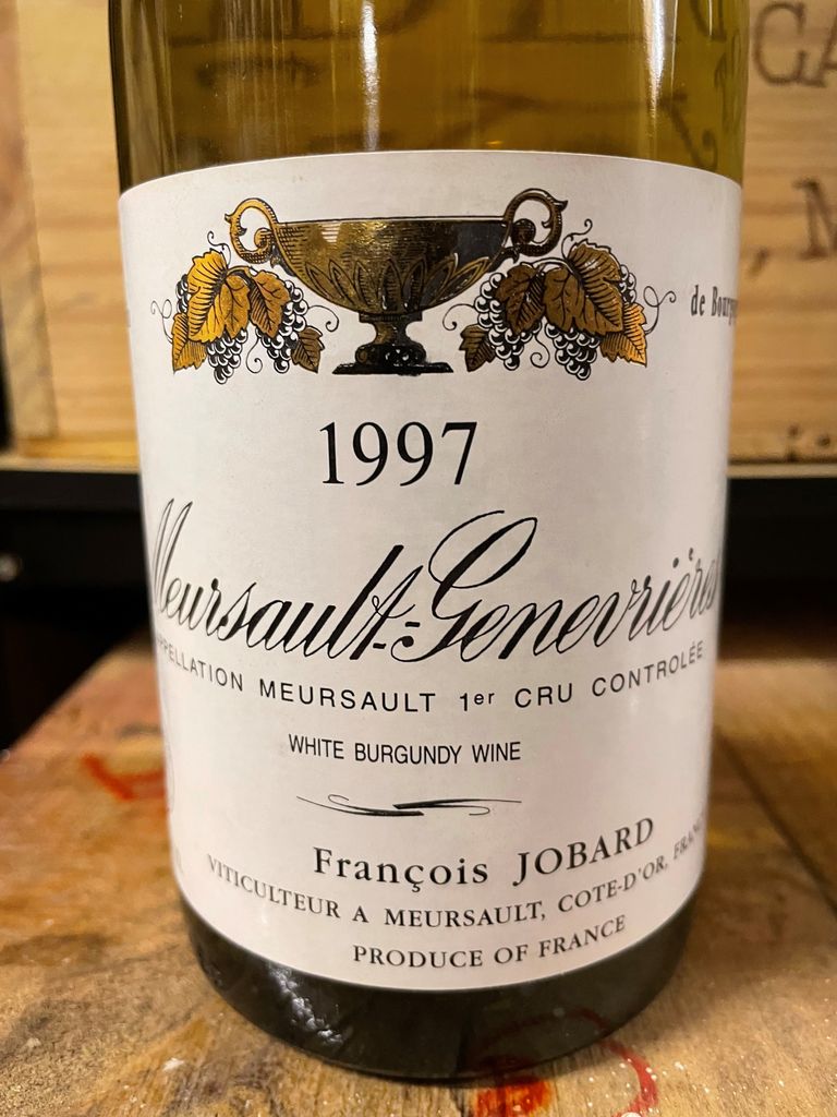 1997 Domaine Francois et Antoine Jobard Meursault 1er Cru Les ...