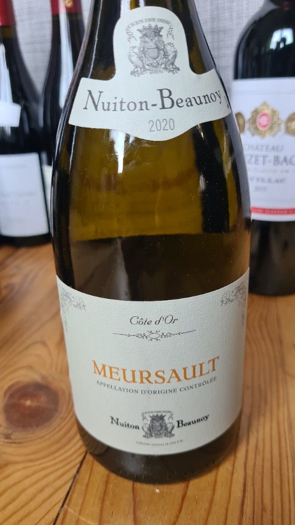 2020 Nuiton-Beaunoy Meursault, France, Burgundy, Côte de Beaune ...