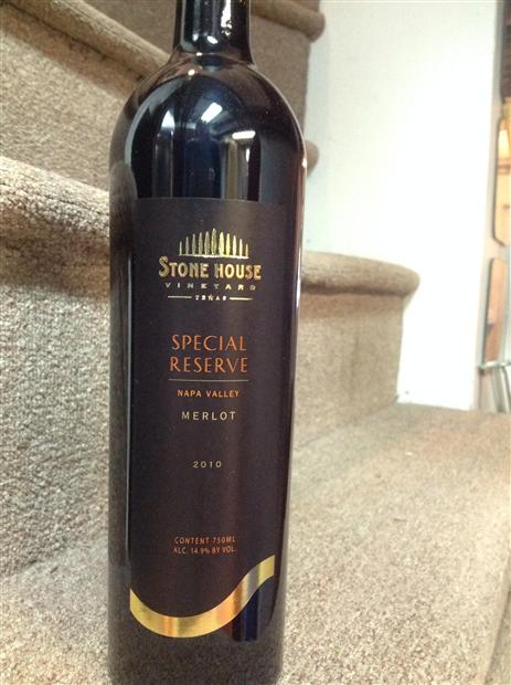 2011 Stone House Vineyard Merlot Special Reserve, USA, California, Napa ...
