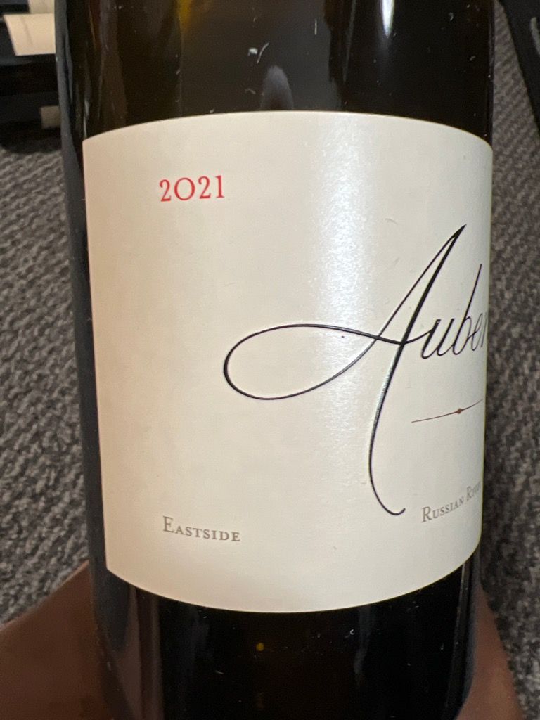 2021 Aubert Chardonnay Eastside Vineyard, USA, California, Sonoma ...