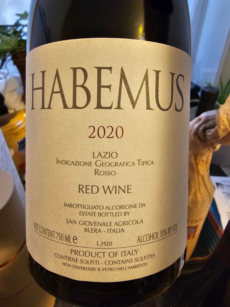 2013 San Giovenale Lazio Habemus Etichetta Bianca, Italy, Latium, Lazio ...