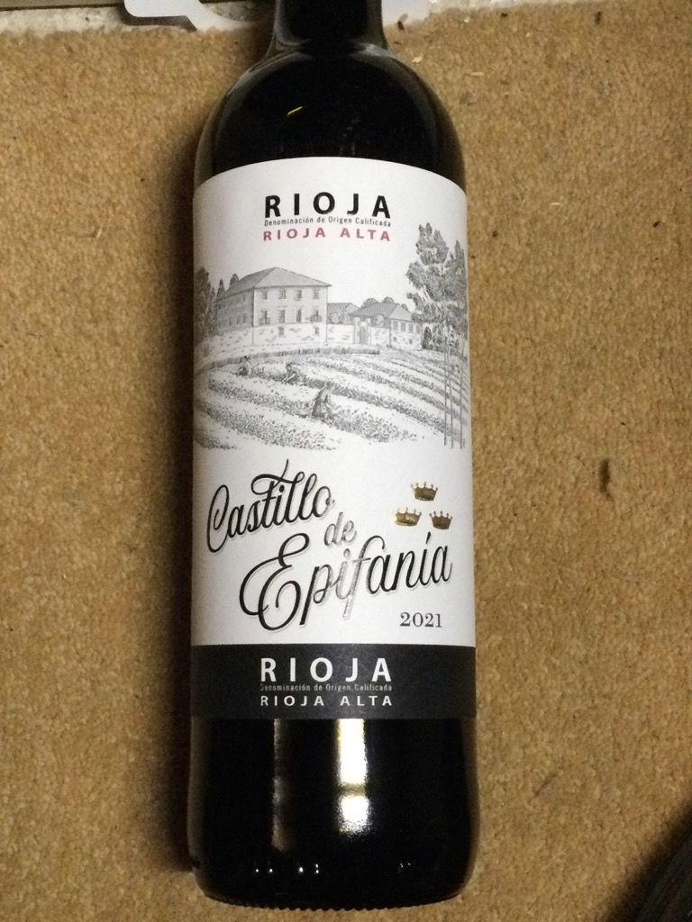 2021 Castillo de Epifania Rioja Alta, Spain - CellarTracker