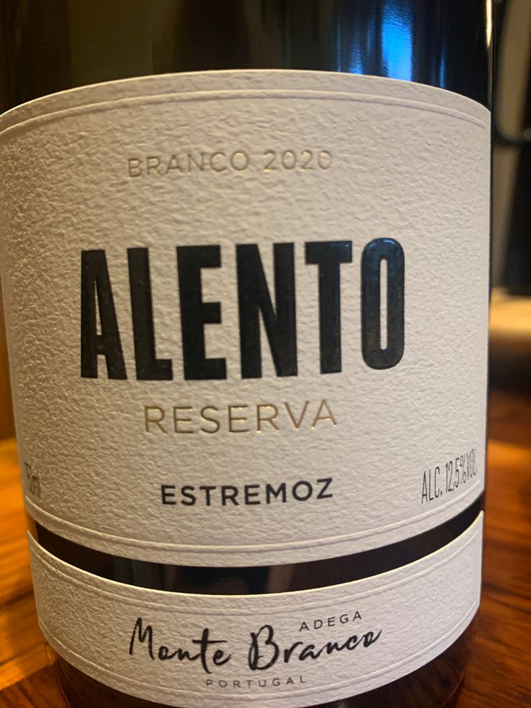 2021 Adega do Monte Branco Alento Reserva, Portugal, Alentejano, Vinho ...