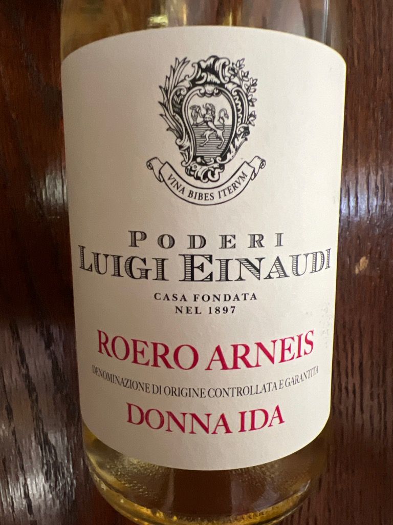2022 Poderi Luigi Einaudi Langhe Donna Ida, Italy, Piedmont, Langhe, Langhe DOC - CellarTracker