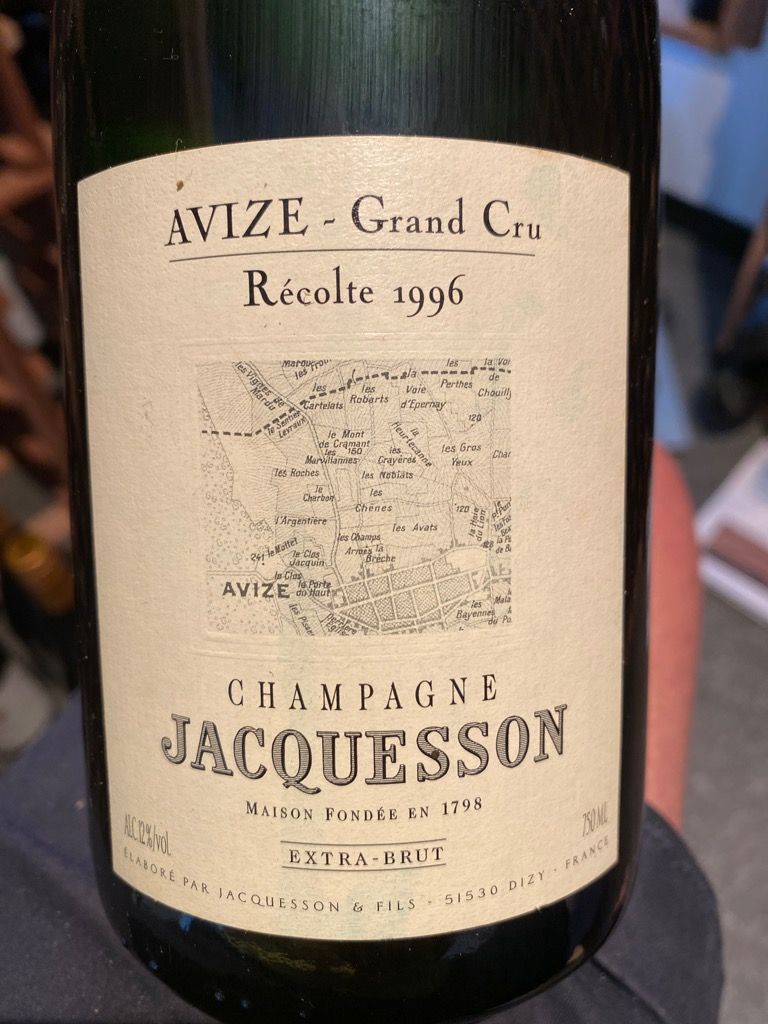 1997 Jacquesson & Fils Champagne Grand Cru Avize Champ Cain, France ...