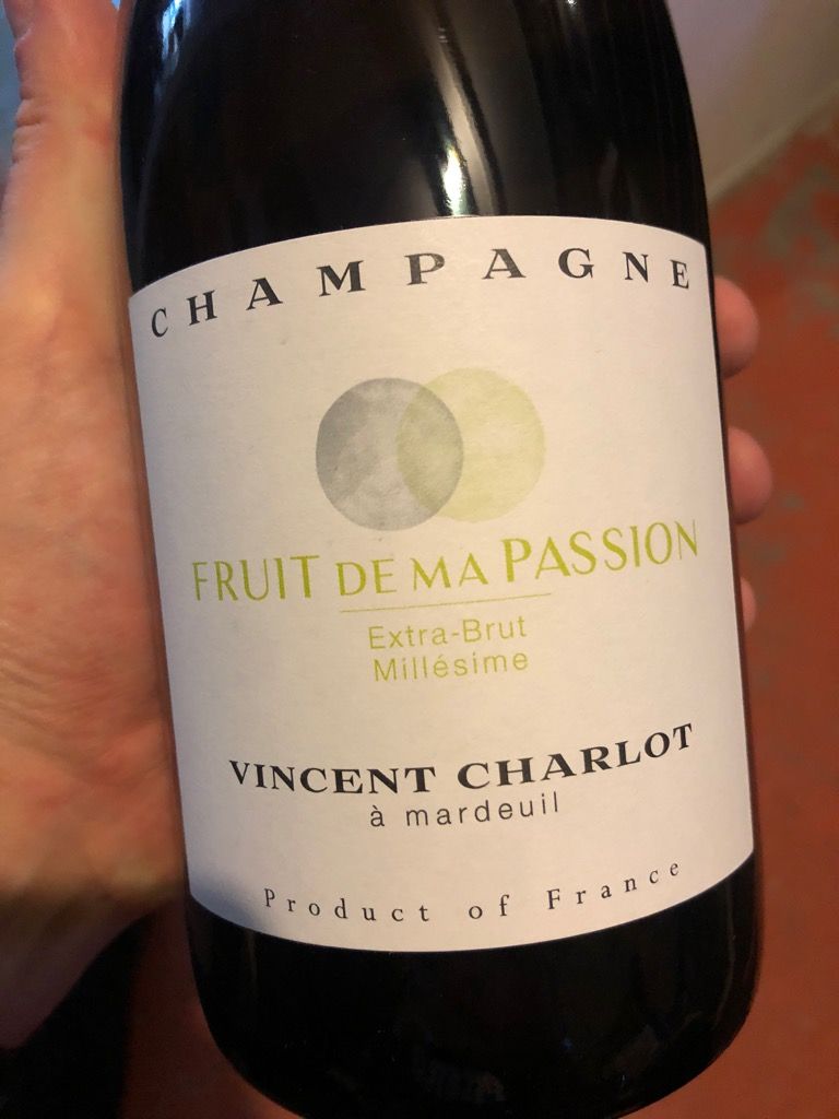 2017 Vincent Charlot Champagne "le Fruit de Ma Passion" Extra Brut ...