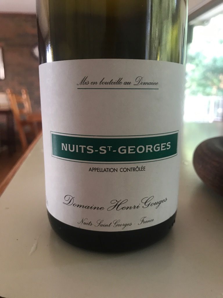 2005 Domaine Henri Gouges Nuits St. Georges, France, Burgundy, Côte de ...