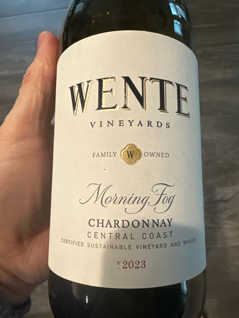 2023 Wente Vineyards Chardonnay Morning Fog, USA, California, Central ...