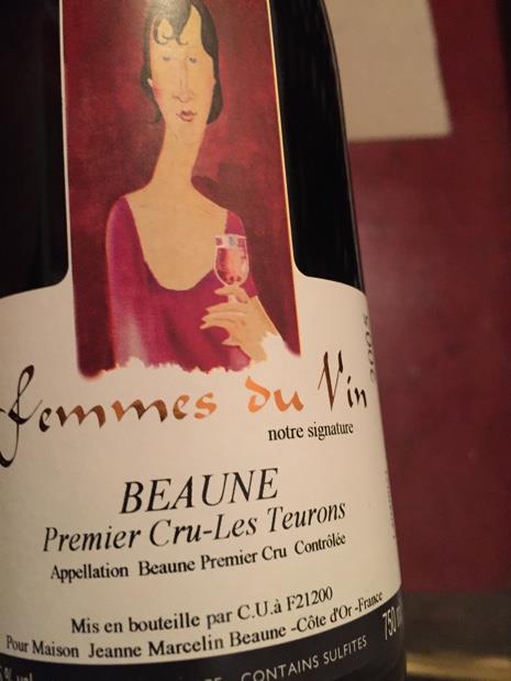 2005 Barolet-Pernot Pere et Fils Beaune 1er Cru Teurons, France, Burgundy, Côte de Beaune ...