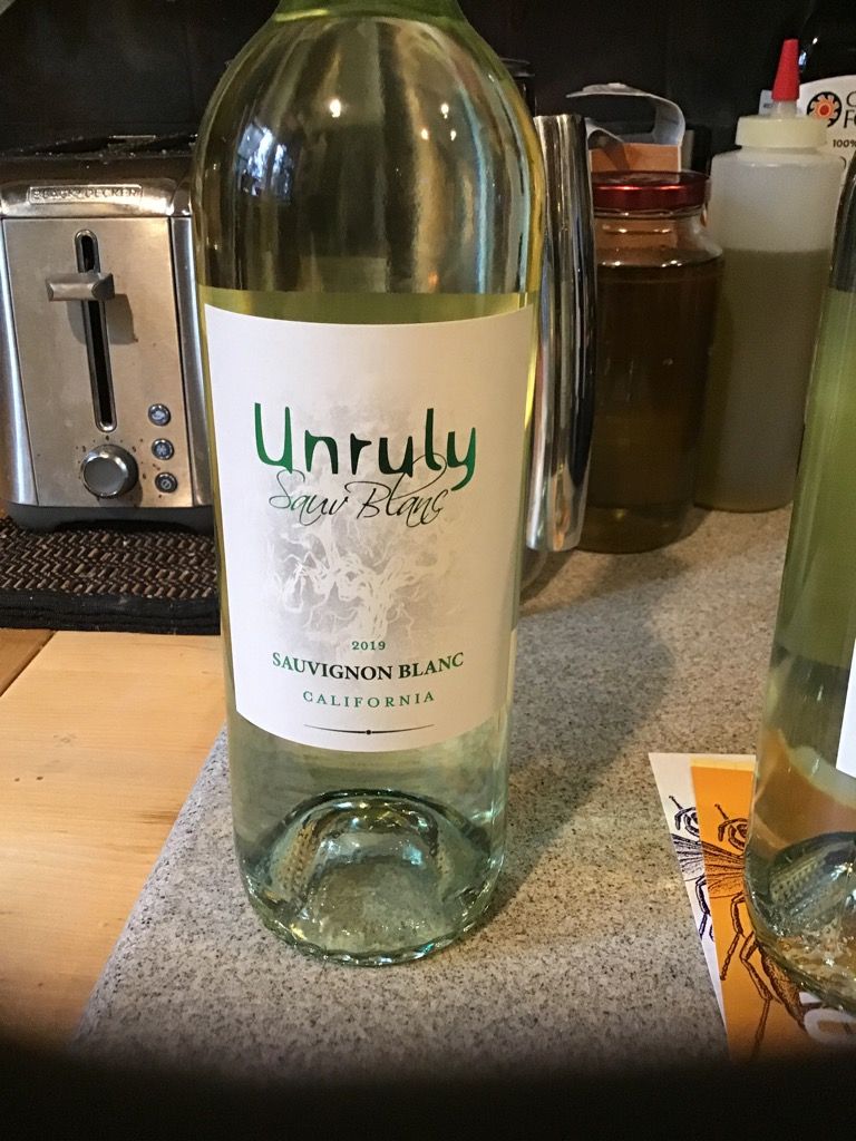 2020 Unruly Wine Cellars Sauvignon Blanc, USA, California - CellarTracker