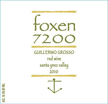 2010 Foxen 7200 Guillermo Grosso, USA, California, Central Coast, Santa ...