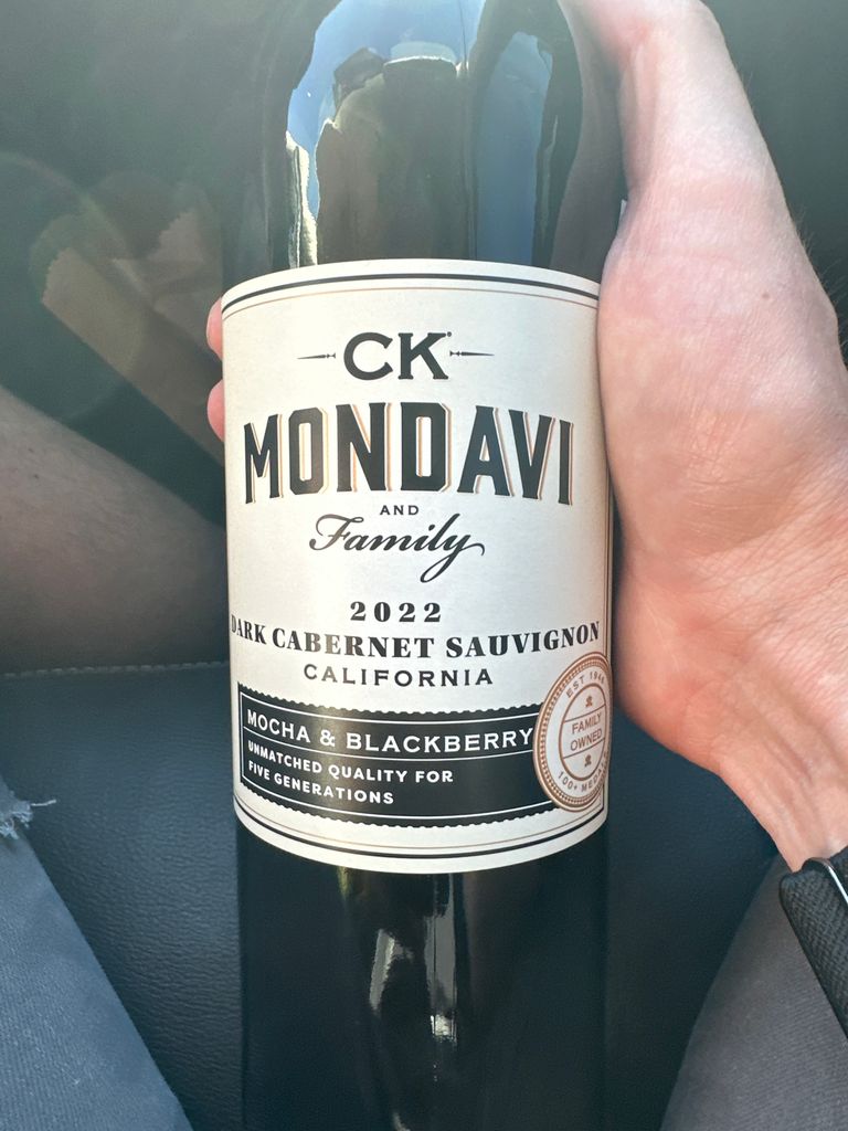 2021 CK Mondavi and Family Cabernet Sauvignon Dark, USA, California ...