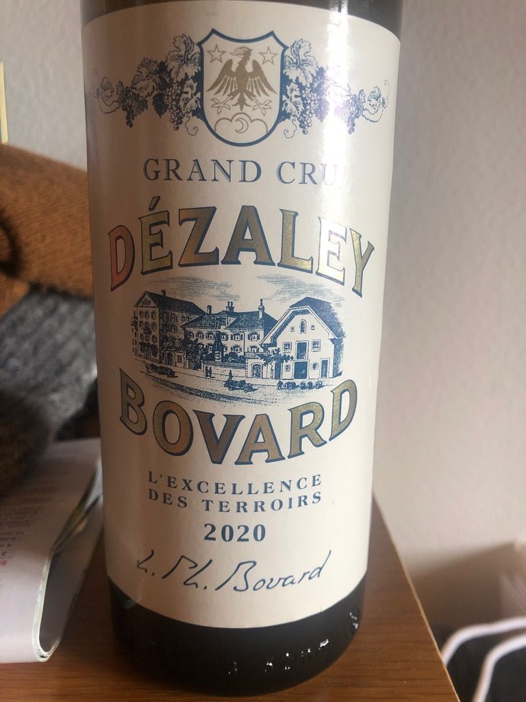 2021 Louis Bovard Bleu Grand Cru Dézaley, Switzerland, Vaud, Lavaux ...