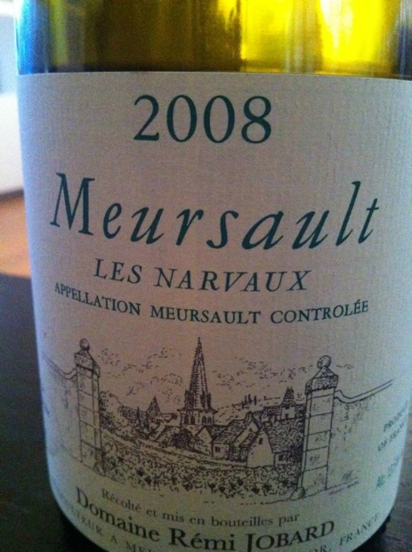 2008 Domaine Rémi Jobard Meursault Les Narvaux, France, Burgundy, Côte ...