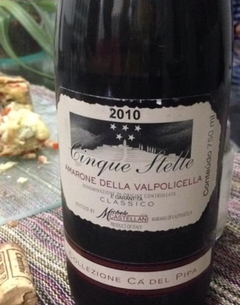 2010 Michele Castellani Amarone della Valpolicella Classico Collezione ...